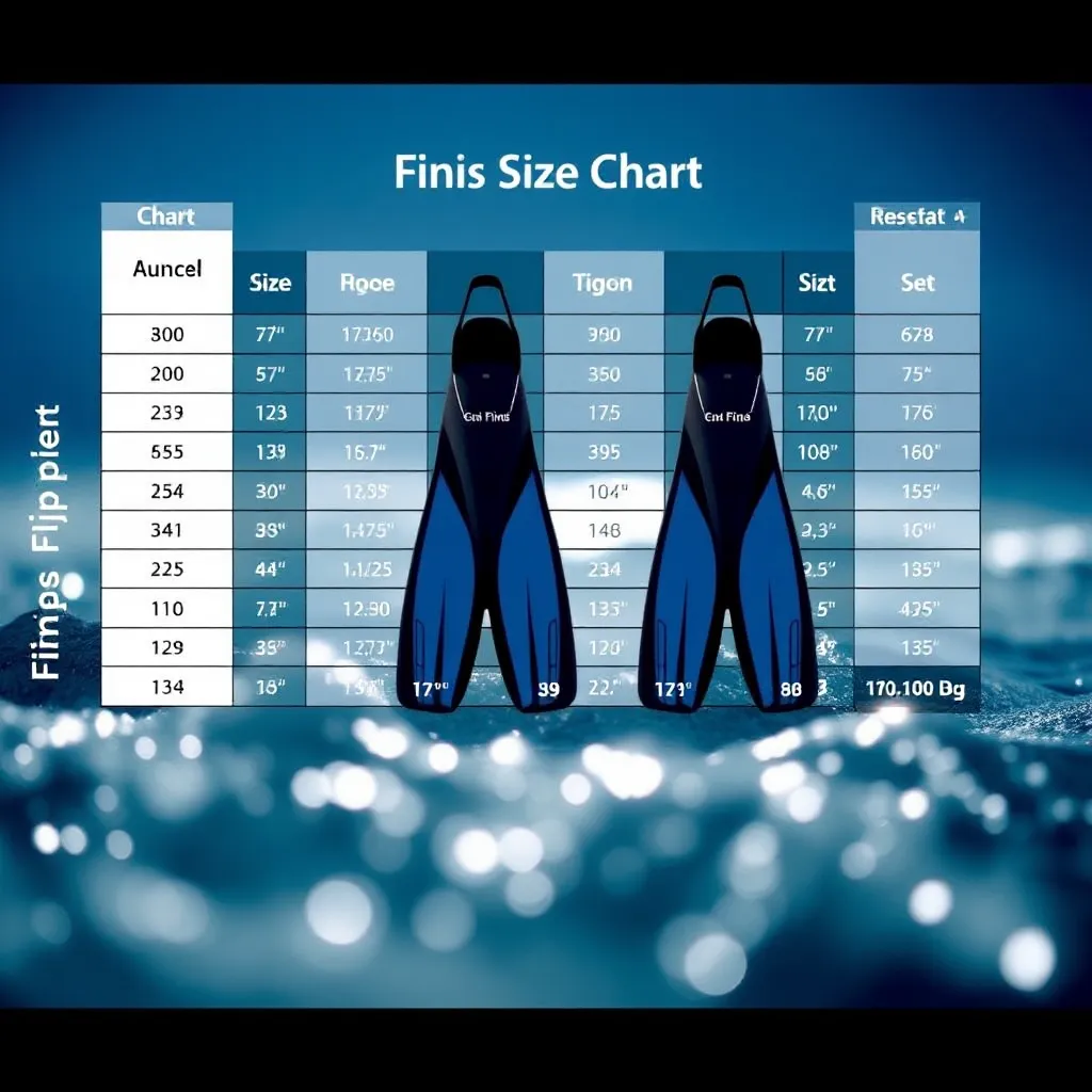Finis Flippers Size Chart: A Comprehensive Guide