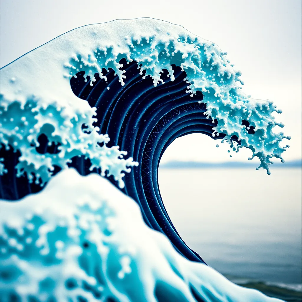 Exploring the Depths of Hokusai's Great Wave