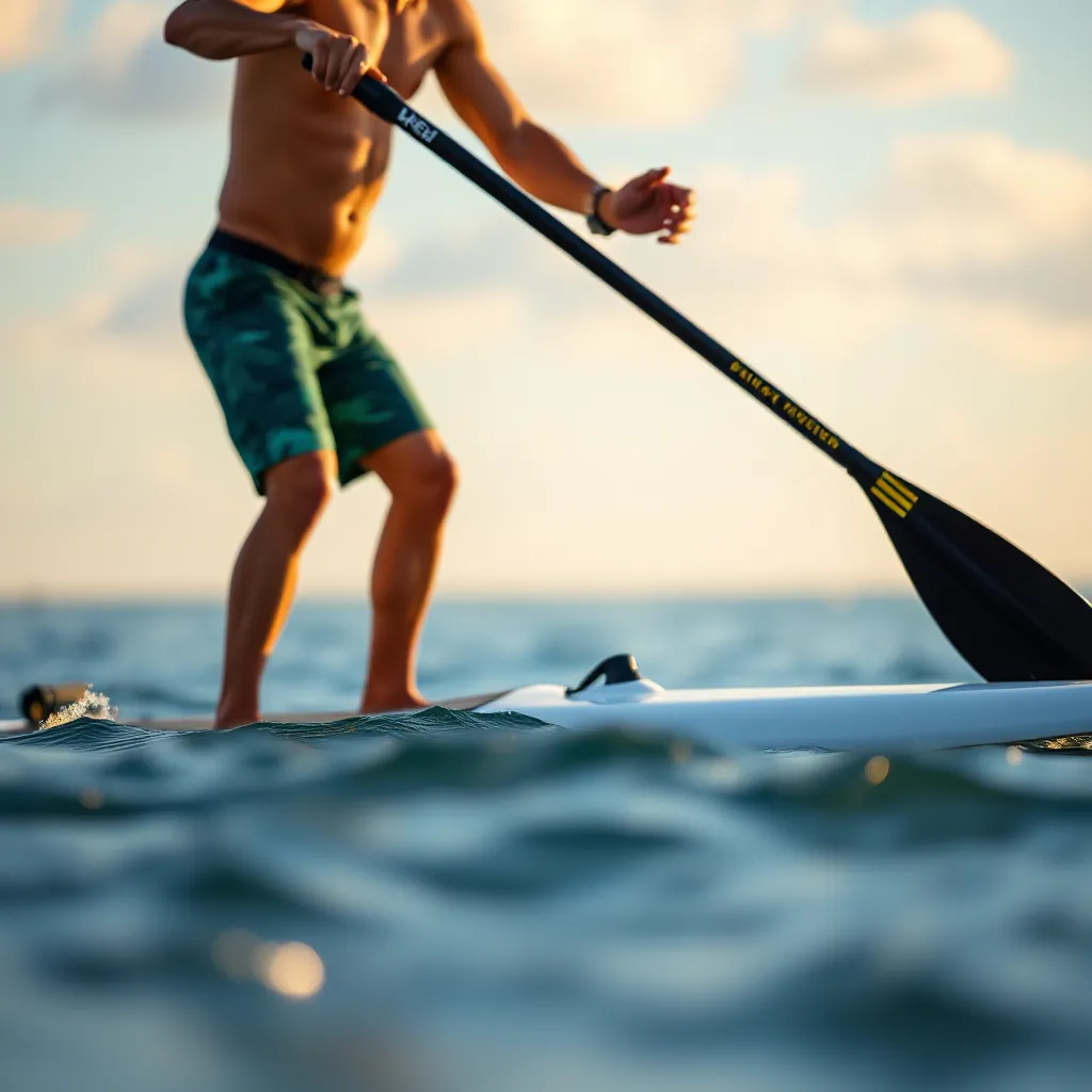 Choosing the Right Paddle Length for SUP Performance
